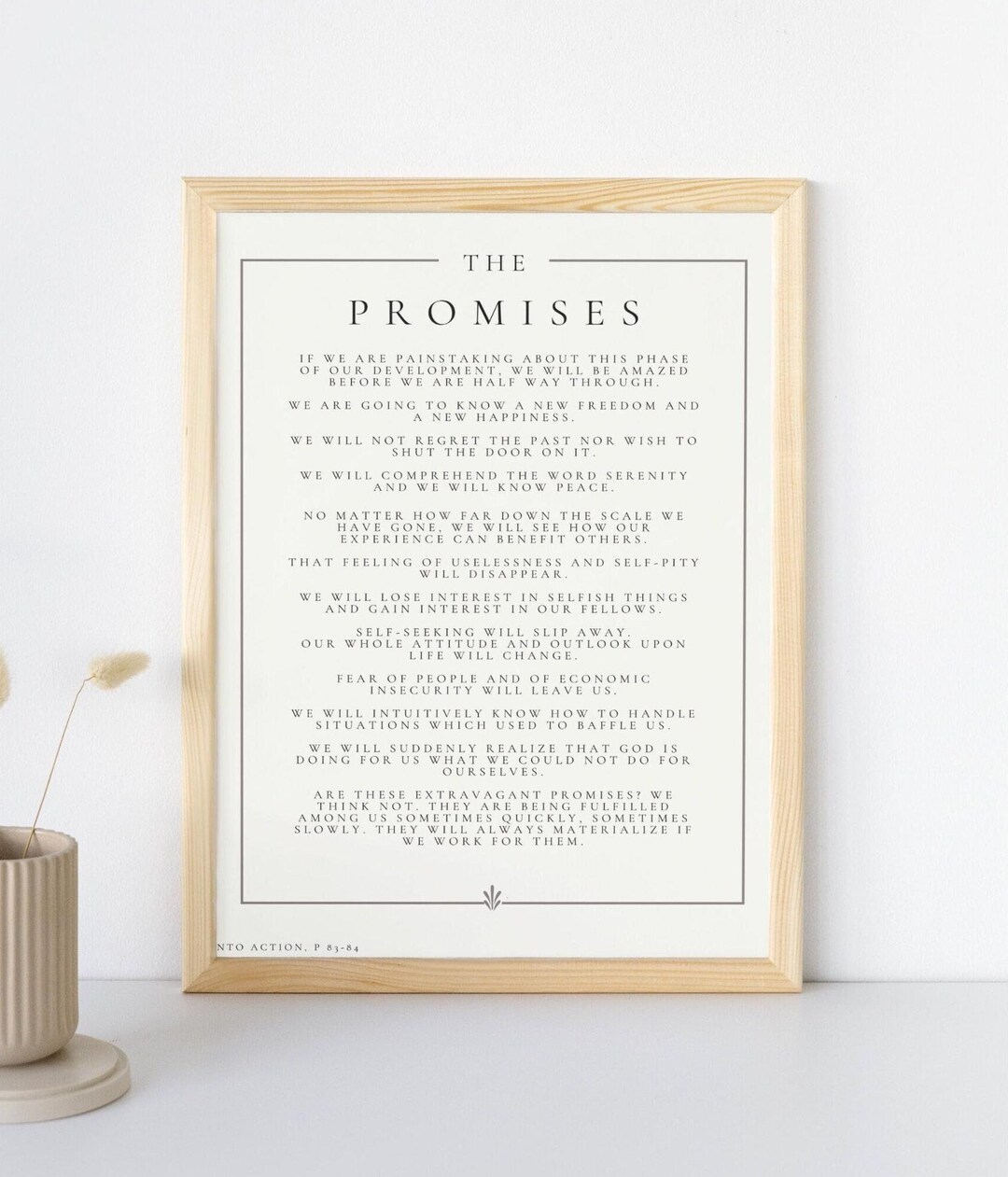 The Promises (off White) - DIGITAL DOWNLOAD - Recovery - Sobriety ...