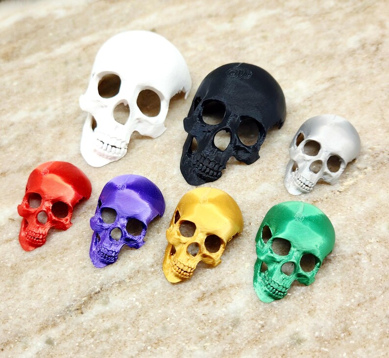 Skull Hide for Small Animals, Reptiles, Snakes, Geckos, Spiders, and ...