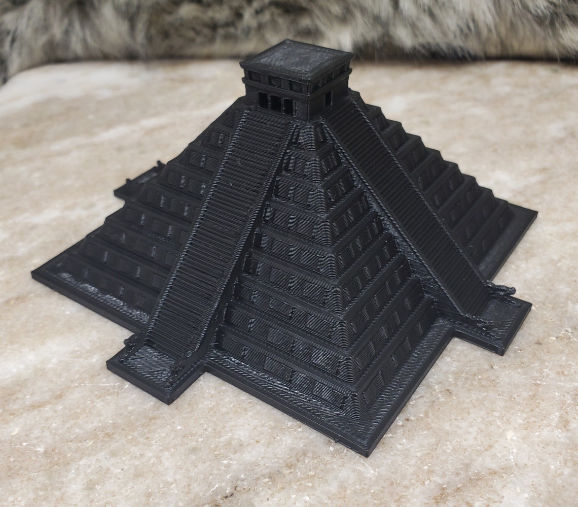 7" Aztec Pyramid (chichen Itza) Hide for Reptiles, Snakes, Geckos, - Etsy