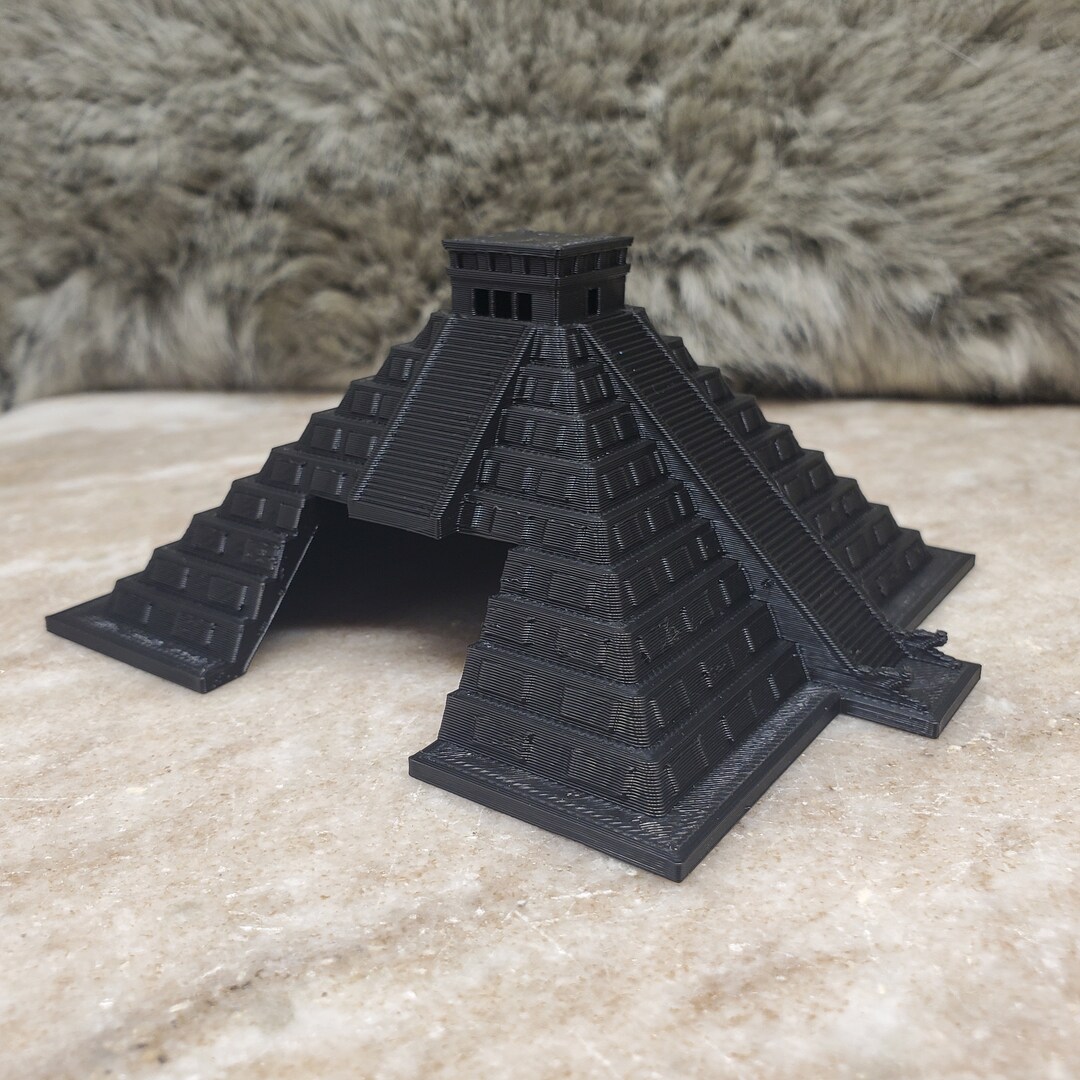 7" Aztec Pyramid (chichen Itza) Hide for Reptiles, Snakes, Geckos, - Etsy