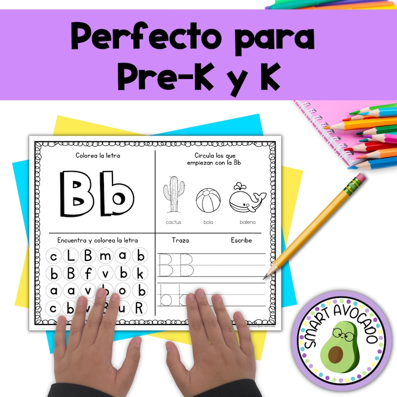 Spanish Alphabet Worksheets: Preschool Learning Activities (PDF ...