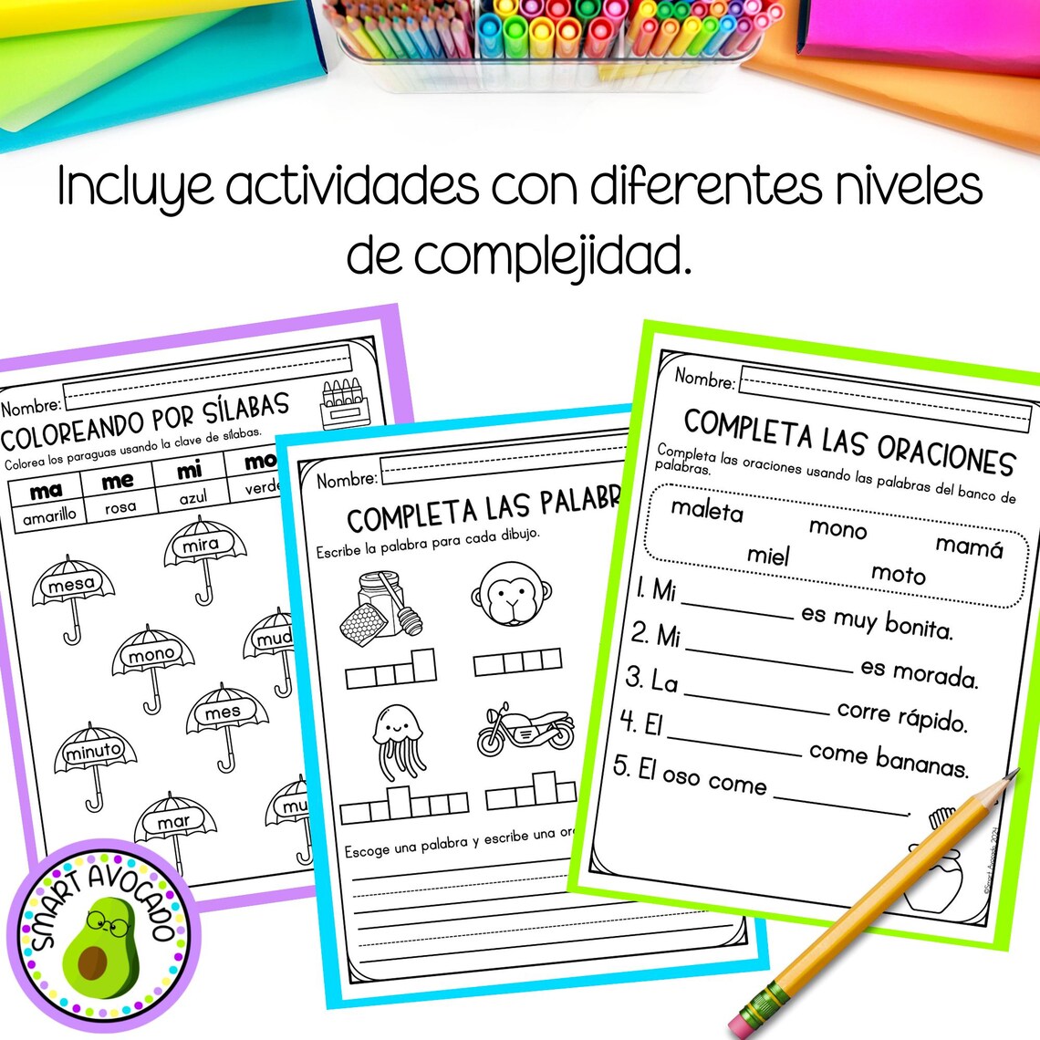 Spanish Syllables Worksheets: Learn M Sounds - Printable Activities ...