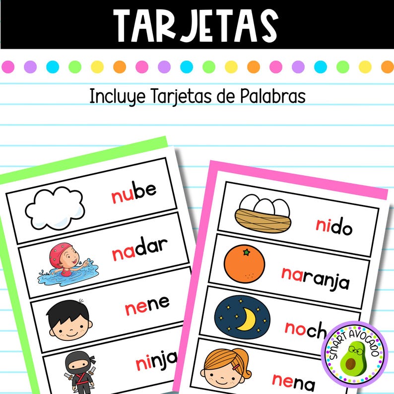 Spanish Syllables Printable Activities: K-2 Literacy (PDF Download ...