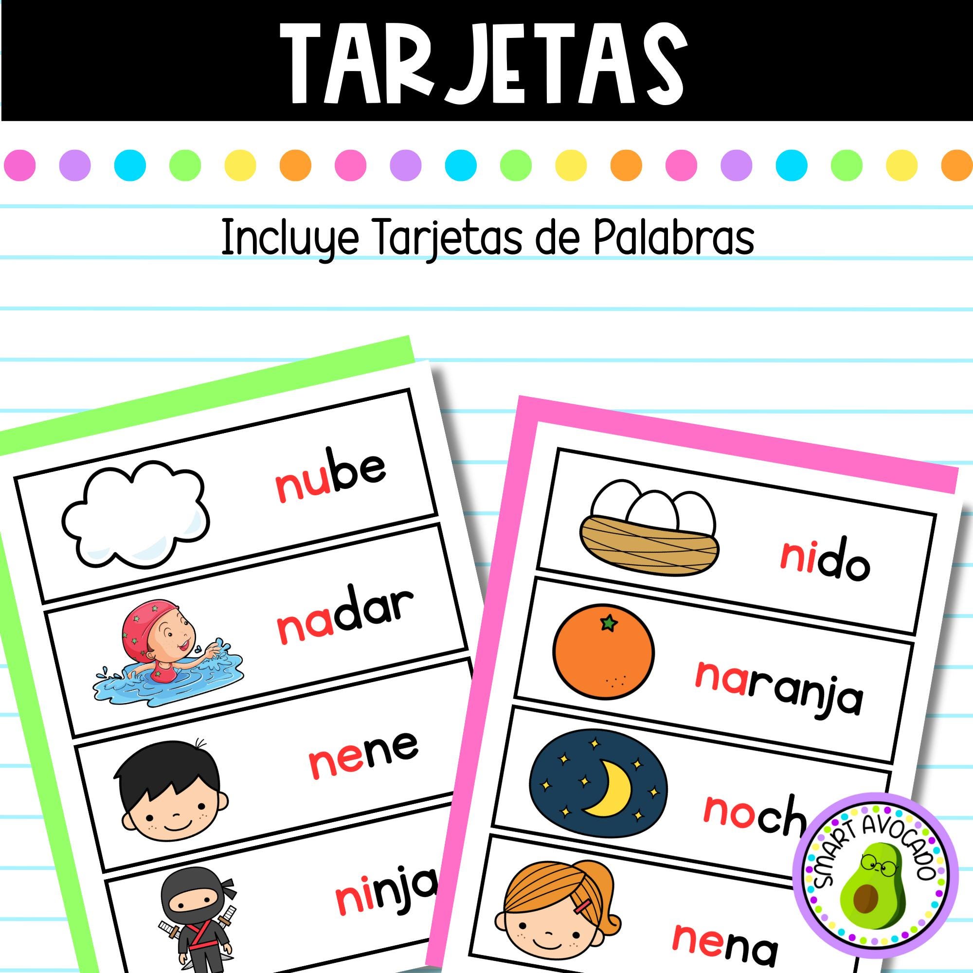 Spanish Syllables Printable Activities: K-2 Literacy (PDF Download ...
