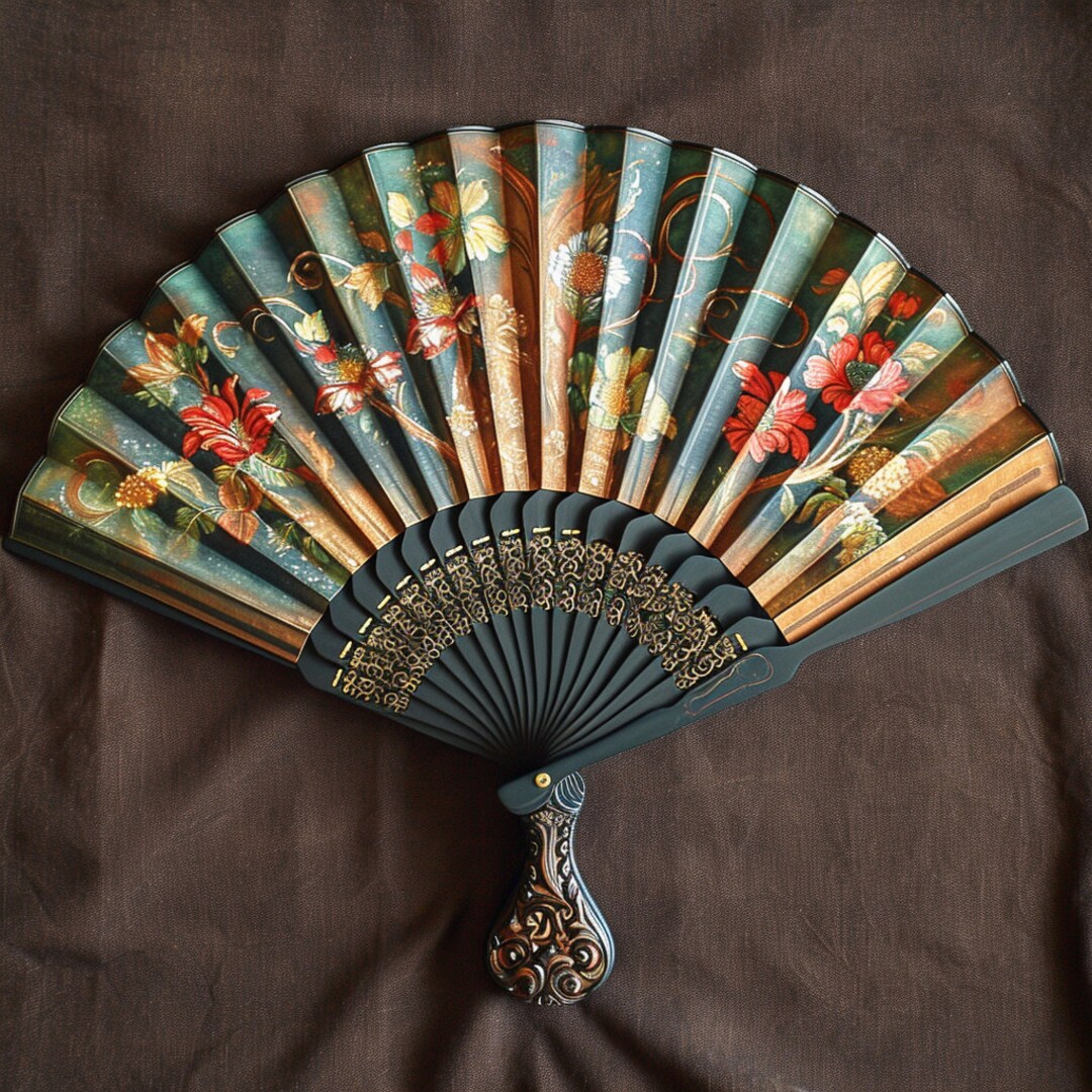 Handcrafted Folding Fans for Stylish Comfort - Etsy