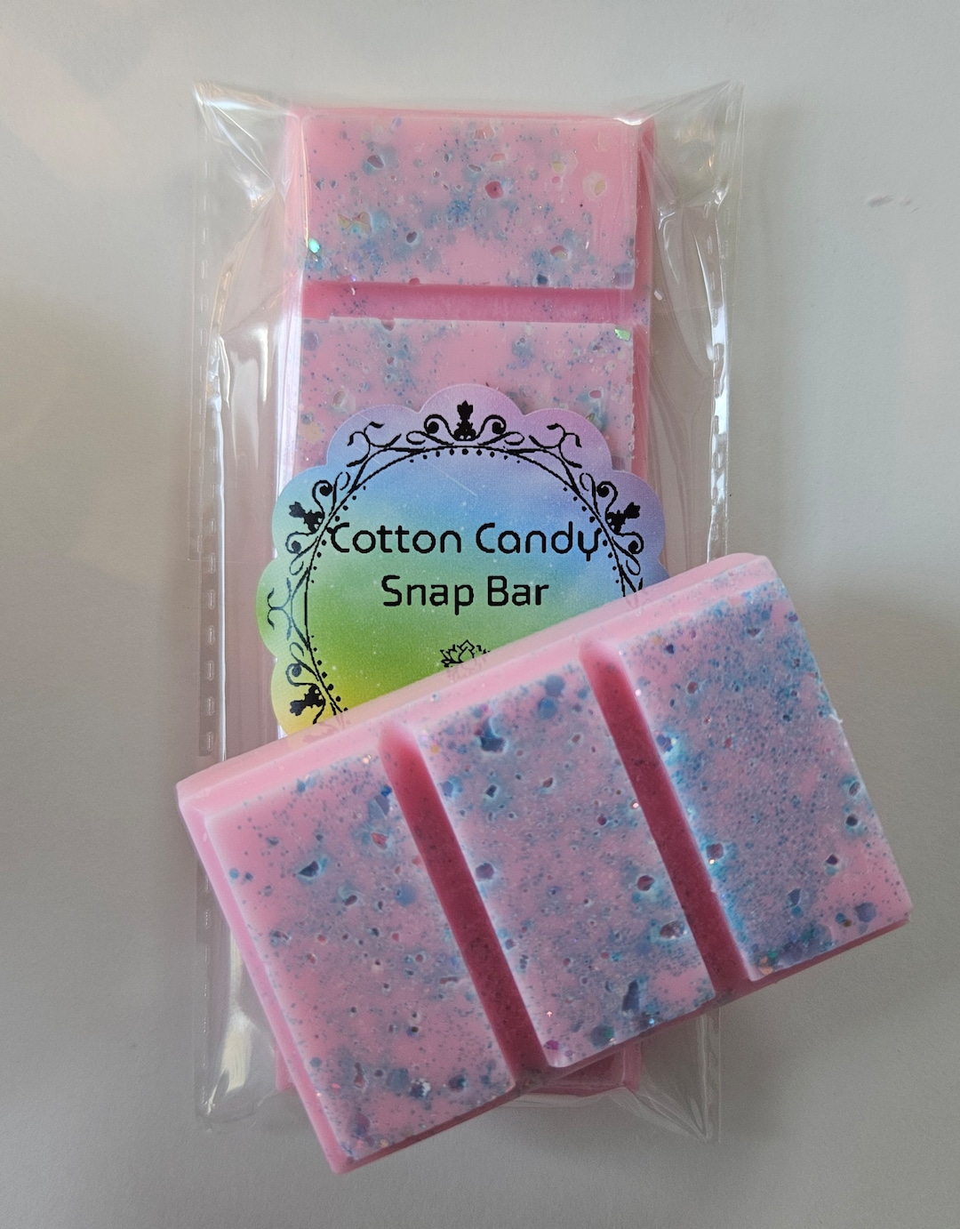 Cotton Candy Snap Bar Wax Melts Highly Scented Natural Soy Wax Melts ...