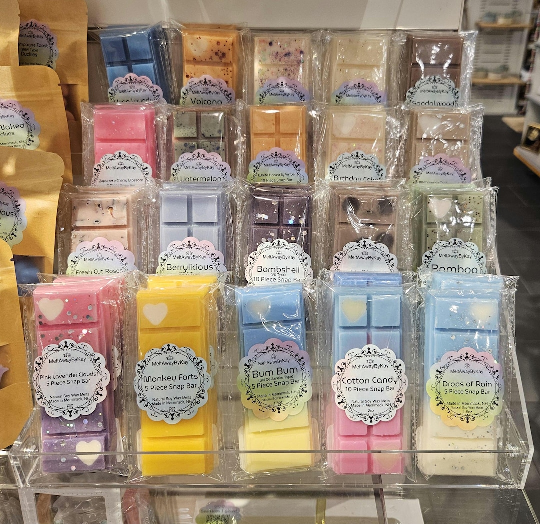 Customizable Wax Melt Snap Bars - Choose Your Scent | Premium Quality ...
