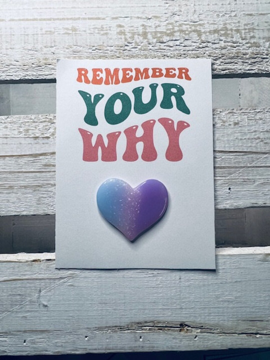 Pocket Hug Pocket Card Remember Your Why Heart Trinket Card Thinking of ...