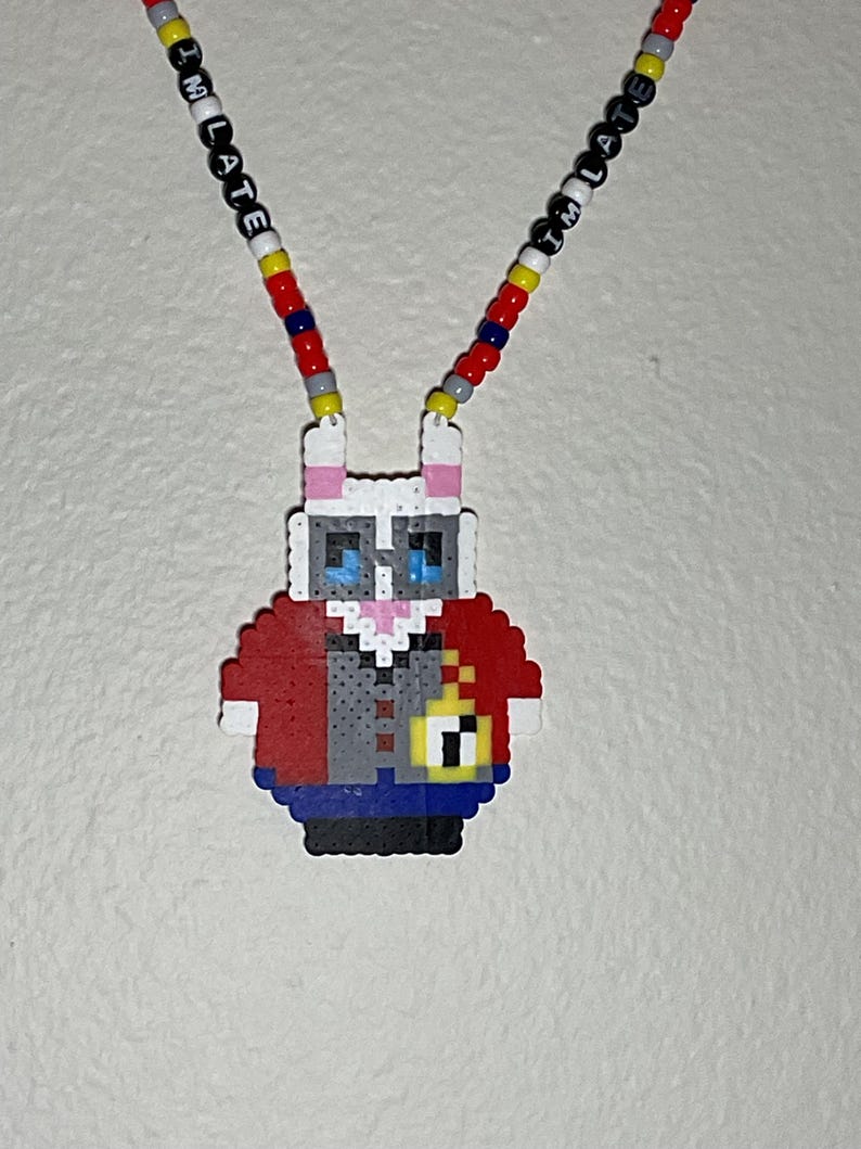 White Rabbit Perler (wonderland Collection) - Etsy