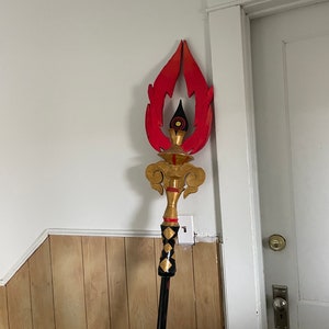 Staff of Homa Hu Tao Genshin Impact - Etsy