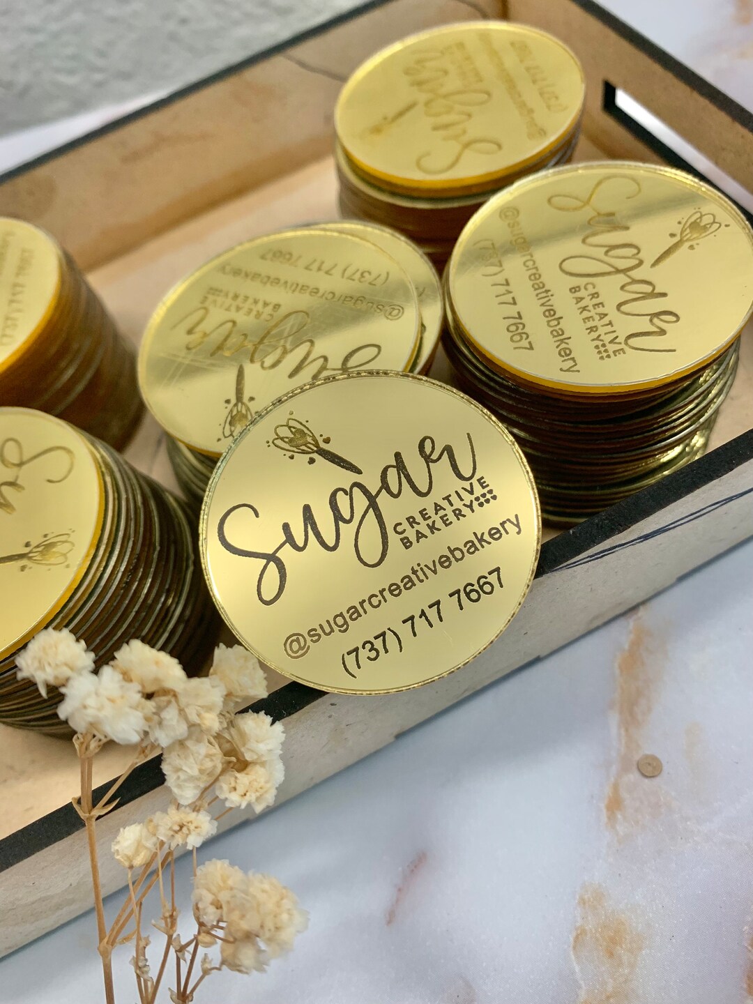 Acrylic Mirror Tags, Acrylic Tags for Bakers, Acrylic Charms, Acrylic ...