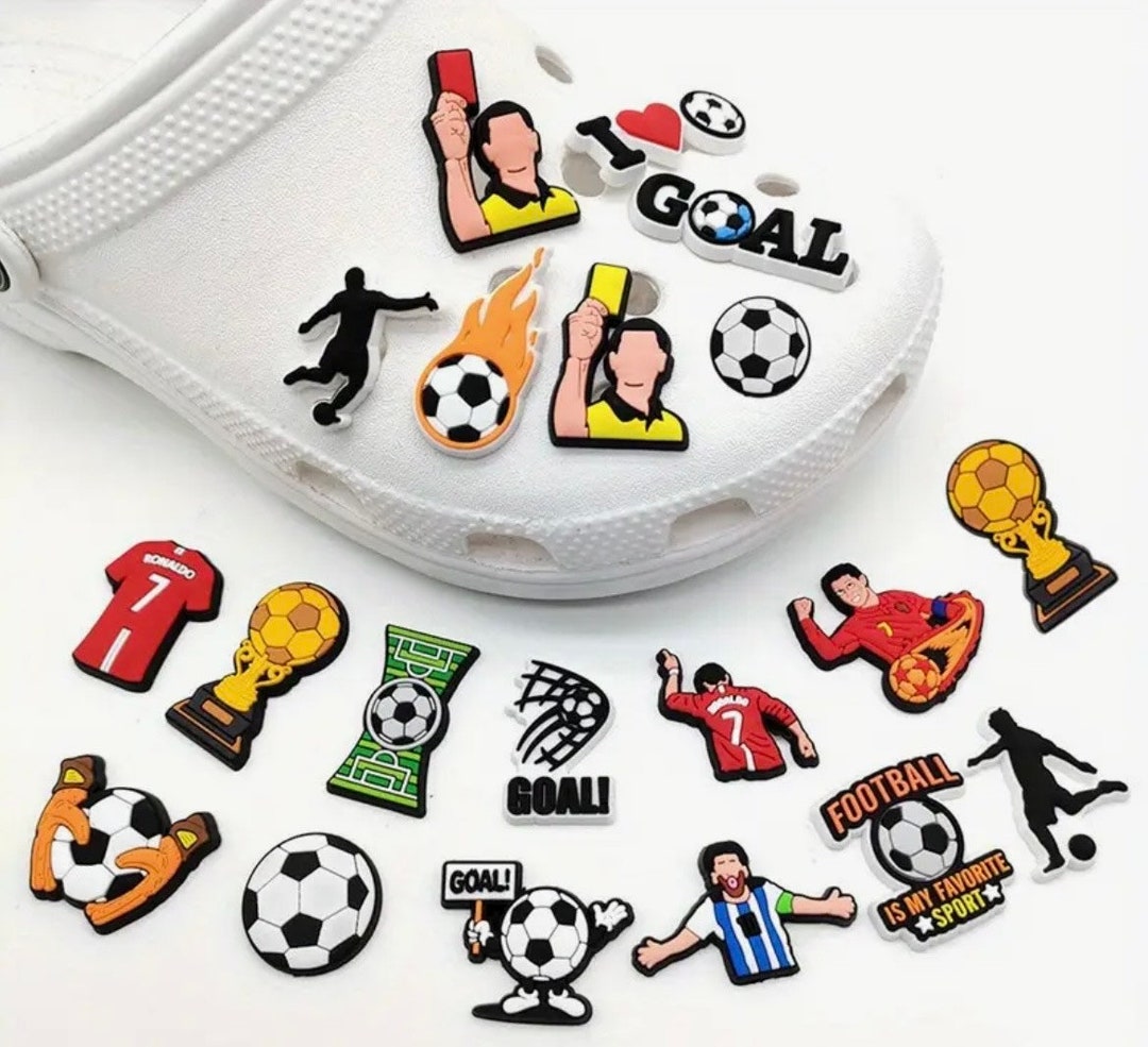 Cristiano Ronaldo World Cup Shoe Charms Lionel Messi Jibbitz Ronaldo ...