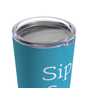 Sip & Slay 20oz Tumbler - Turquoise Stainless Steel - Etsy