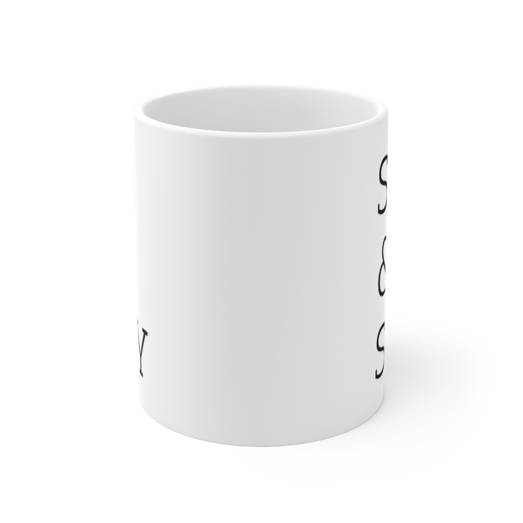 Mug 11oz- Sip & SLAY. White With Black Font. Everyday Slay Mug. Pageant ...