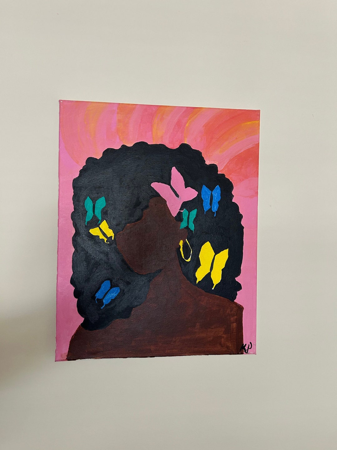 Sunset Mind Painting - Etsy