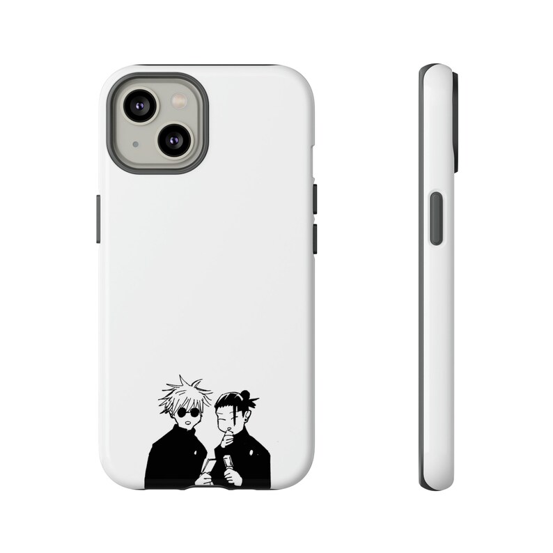 Anime Phone Case of the Iconic Duo of Gojo and Geto From JJK for iPhone ...