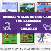 Christmas Movement Cards: Brain Breaks, Gross Motor Skills (printable ...