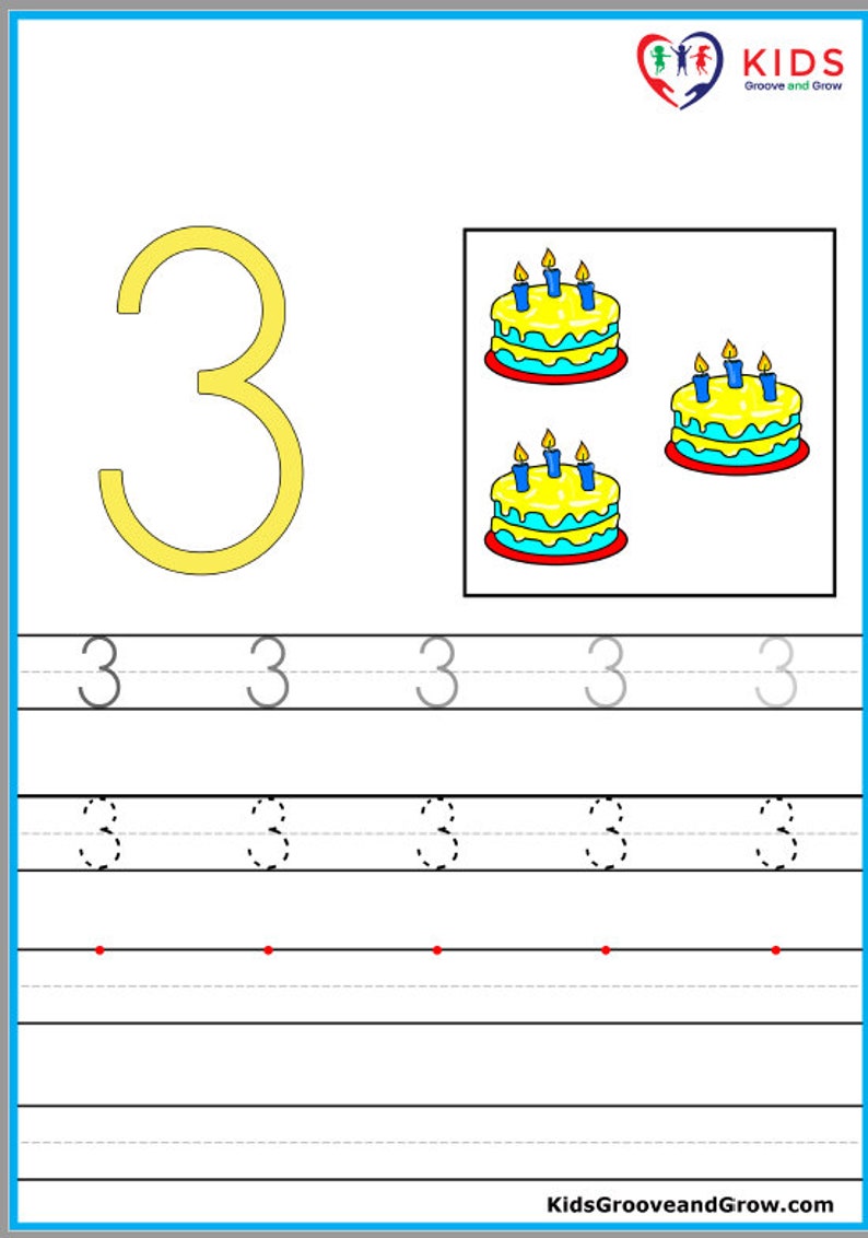 Number Tracing Worksheets 0–10 | Preschool & Kindergarten Writing ...