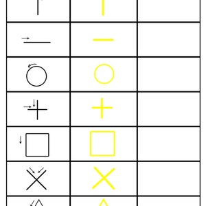 Preschool Prewriting Quick Assessment Tool/prewriting Practice - Etsy