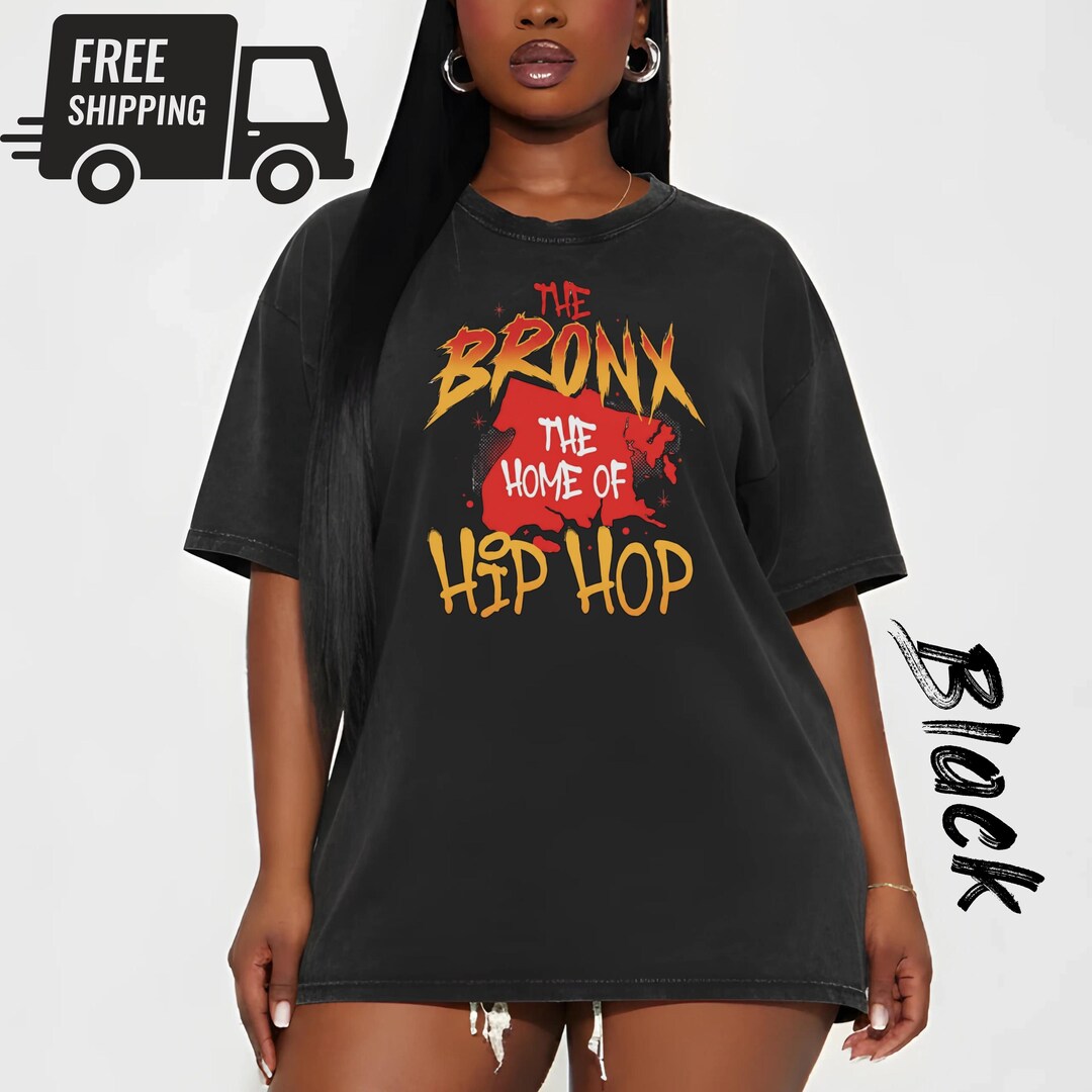 The Bronx Hip Hop Shirt Comfort Colors, Vintage Streetwear Rap Tee, the ...