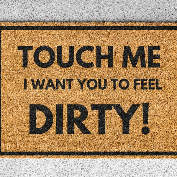 Dirty Funny Door Mats - Etsy