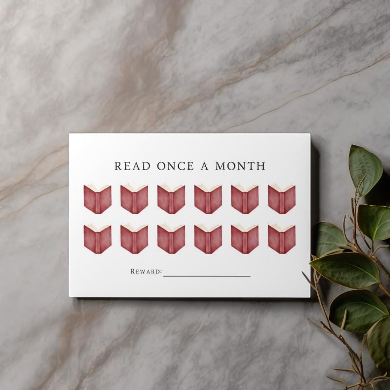 2026 Resolution Punch Cards | Habit Tracker Cards | Goal Setting ...