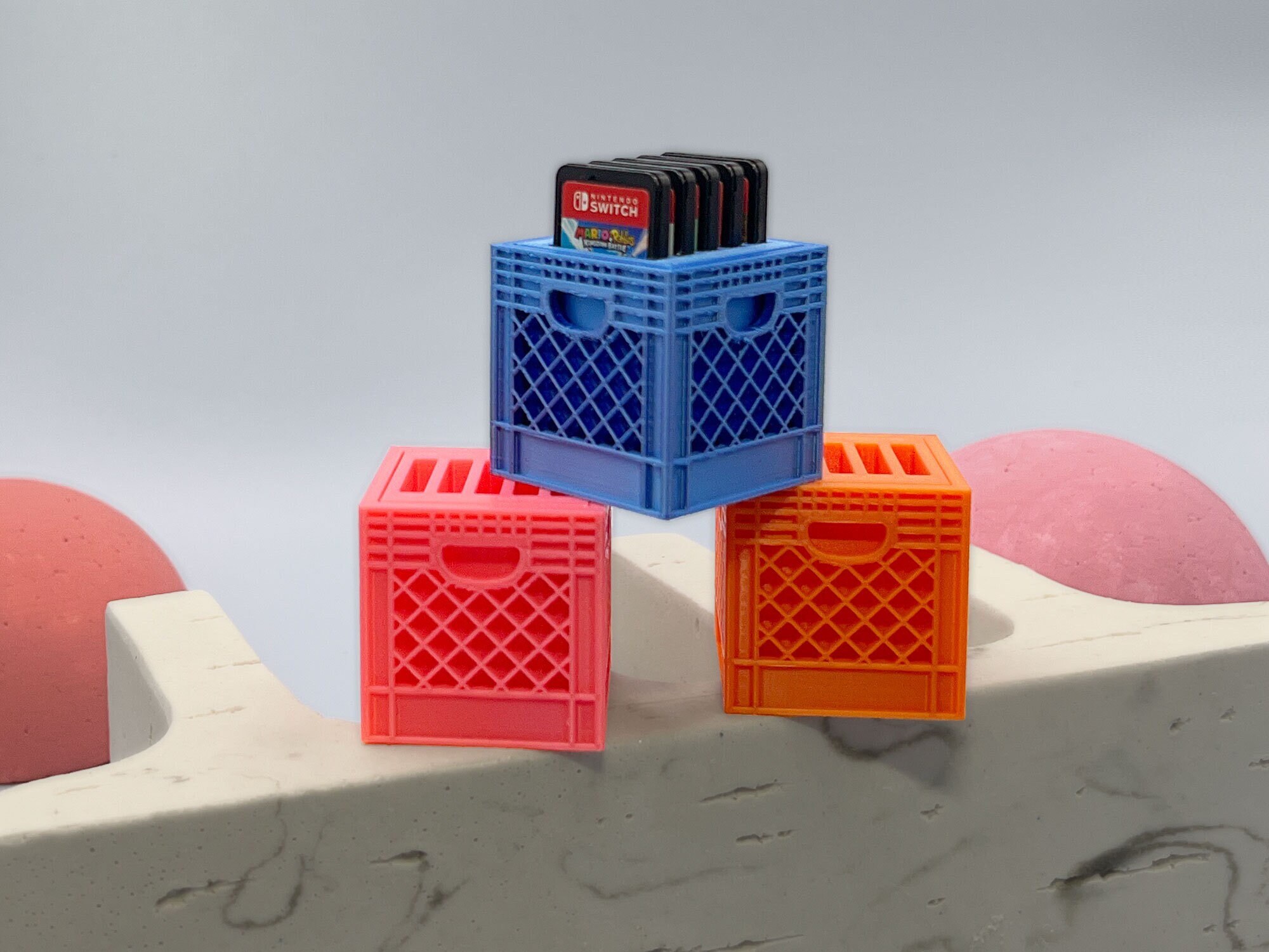 Fidget Mini Nintendo Switch Game Crate for 5 Games. 3D Printed in ...