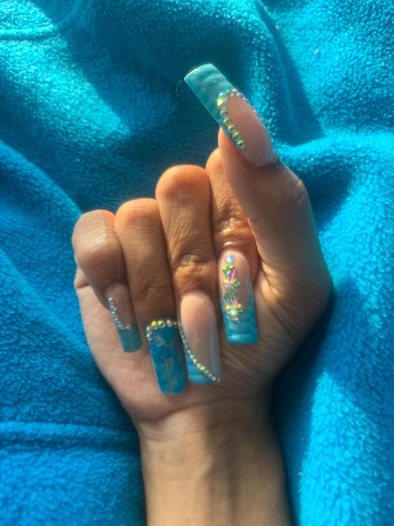 Custom Press Ons L - Etsy