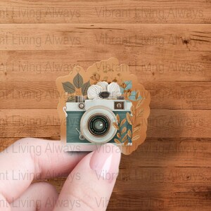 Clipart Boho Camera Svg Png, Commercial Use Vector Graphic for Wall Art ...