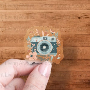 Clipart Boho Camera Svg Png, Commercial Use Vector Graphic for Wall Art ...