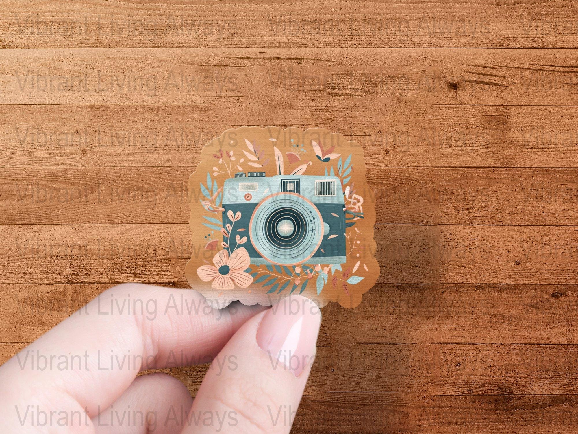 Clipart Boho Camera Svg Png, Commercial Use Vector Graphic for Wall Art ...