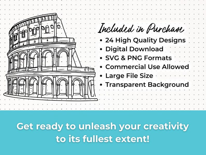 World Landmarks SVG PNG Bundle | Travel Clipart Collection | Eiffel ...