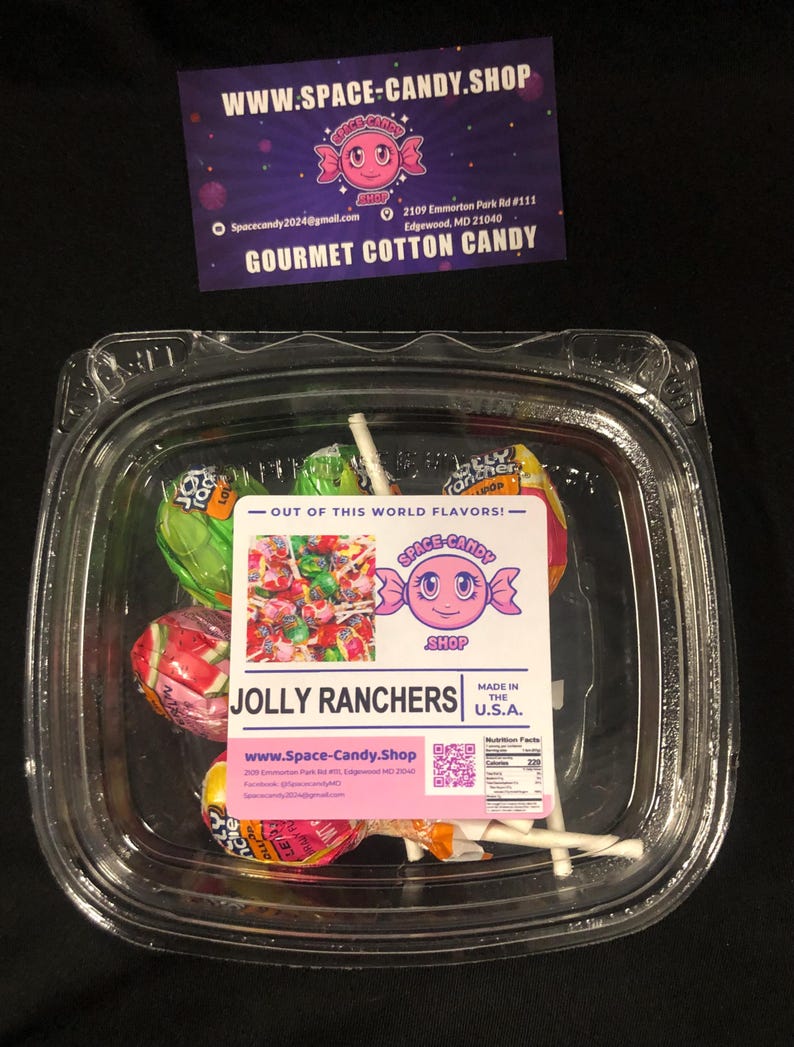 Jolly Rancher Lollipops - Nostalgic Candy - Etsy