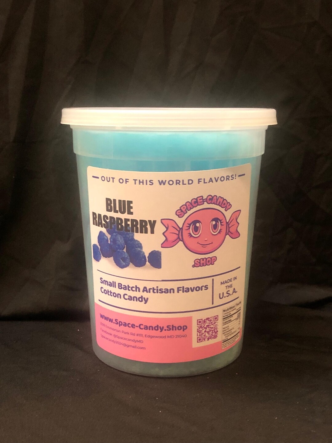 Blue Raspberry Classic Cotton Candy 32 Oz. Tub - Etsy