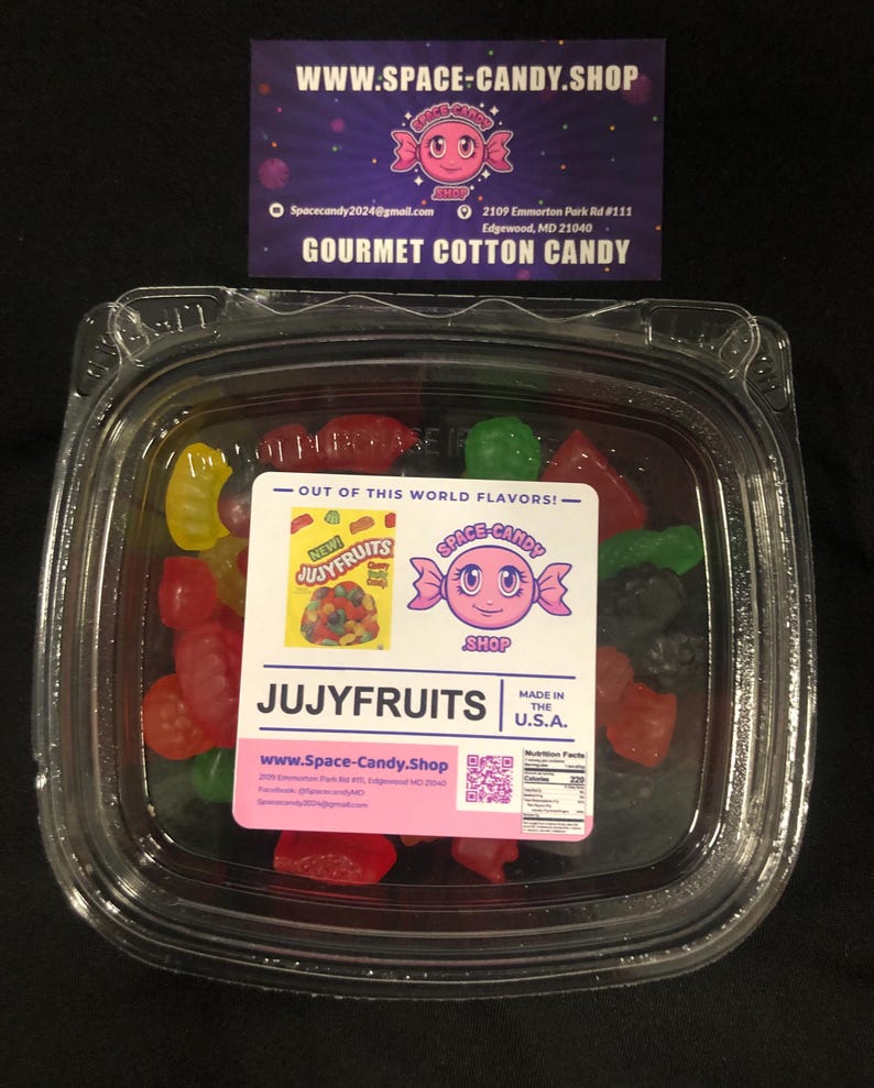 Jujy Fruits Gummies - Nostalgic Candy - Etsy