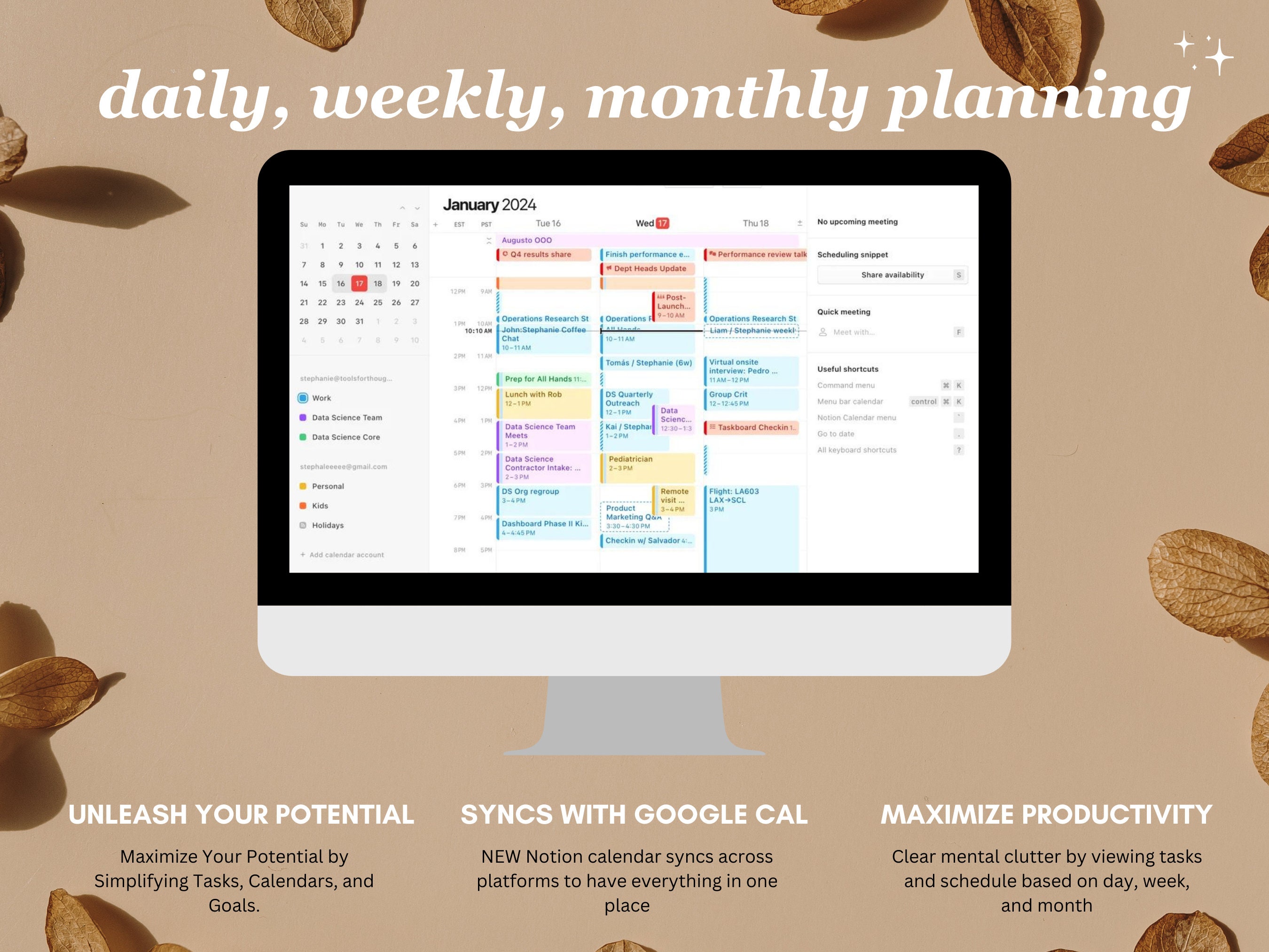 Notion Life Planner Template, Notion Template, That Girl Planner, 2024 ... Notion Life Planner Template, Notion Template, That Girl Planner, 2024 ...