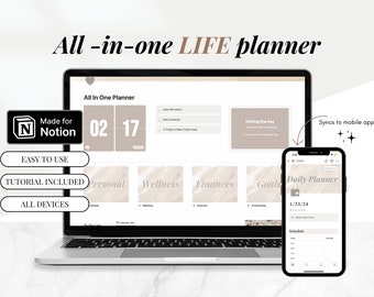Digital Planner Neutral Aesthetic - Etsy