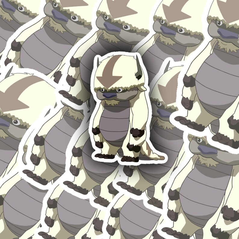 Appa Vinyl Sticker ATLA - Etsy