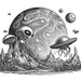 Blast off on a UFO Coloring Adventure: Explore Imaginary Alien Planets ...