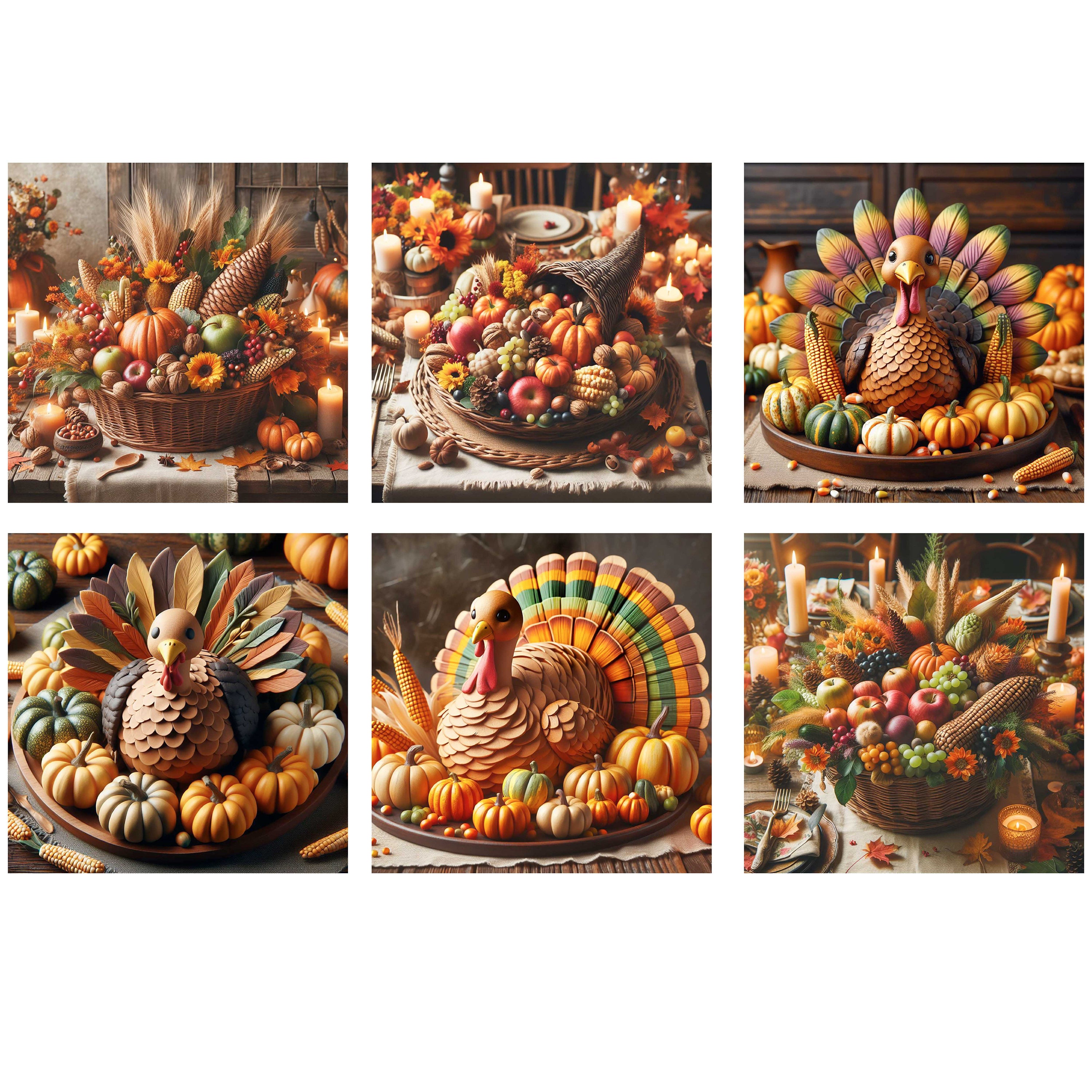 Thanksgiving Clipart, Greetings, Turkey Day, Fall Colors, Autumn Leaves ...