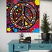 Kpop Peace Sign Print: Kusama-inspired Polka Dot Wall Decor - Etsy