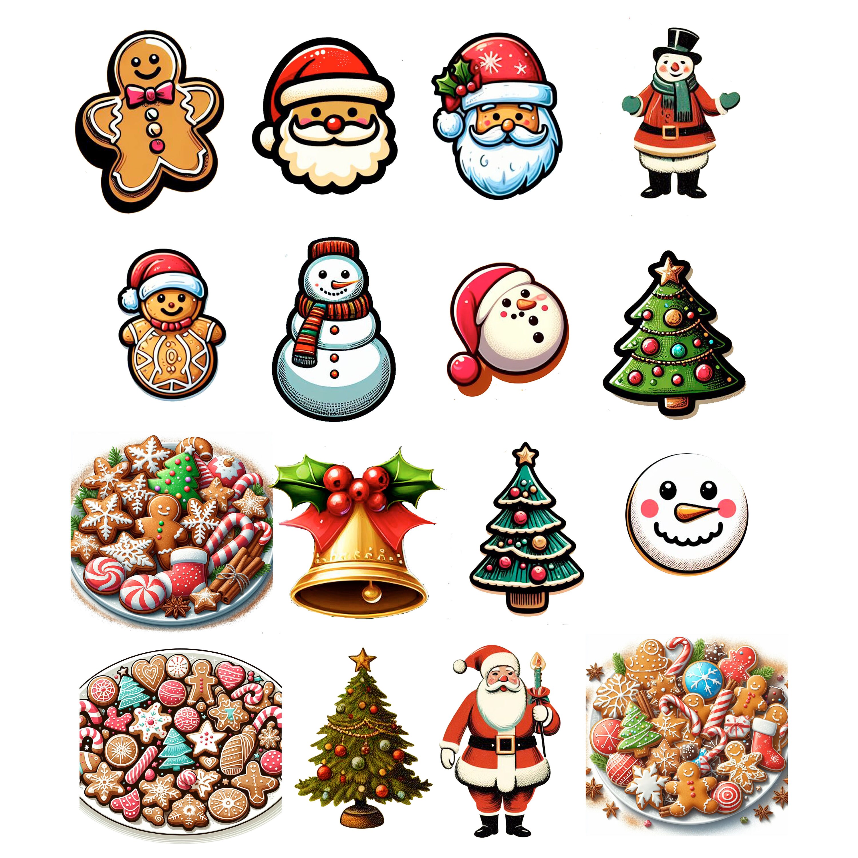 300 Holiday Clipart Images for All Your Holiday Cheer Santa, Snowmen ...
