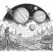 Blast off on a UFO Coloring Adventure: Explore Imaginary Alien Planets ...