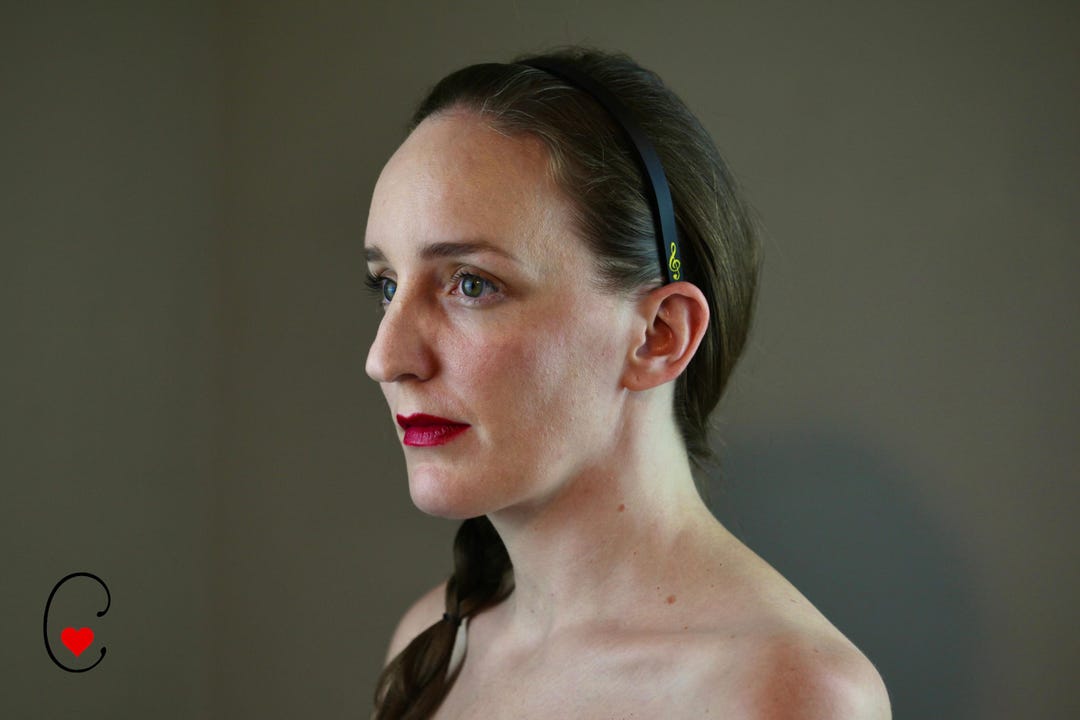 Music Symbols Headband - Handmade Accessory for Music Lovers and ...