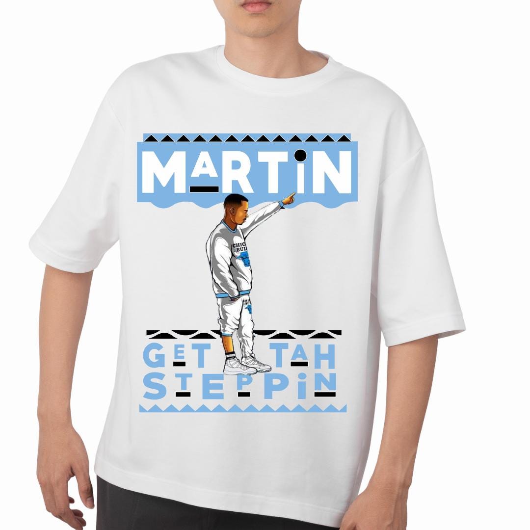 Martin in Blue | Martin Get Tah Steppin | PNG | Sublimation Design ...