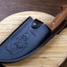 Personalized Daddy Knife With Sheath, Handmade Cleaver for Dad, Fathers ...