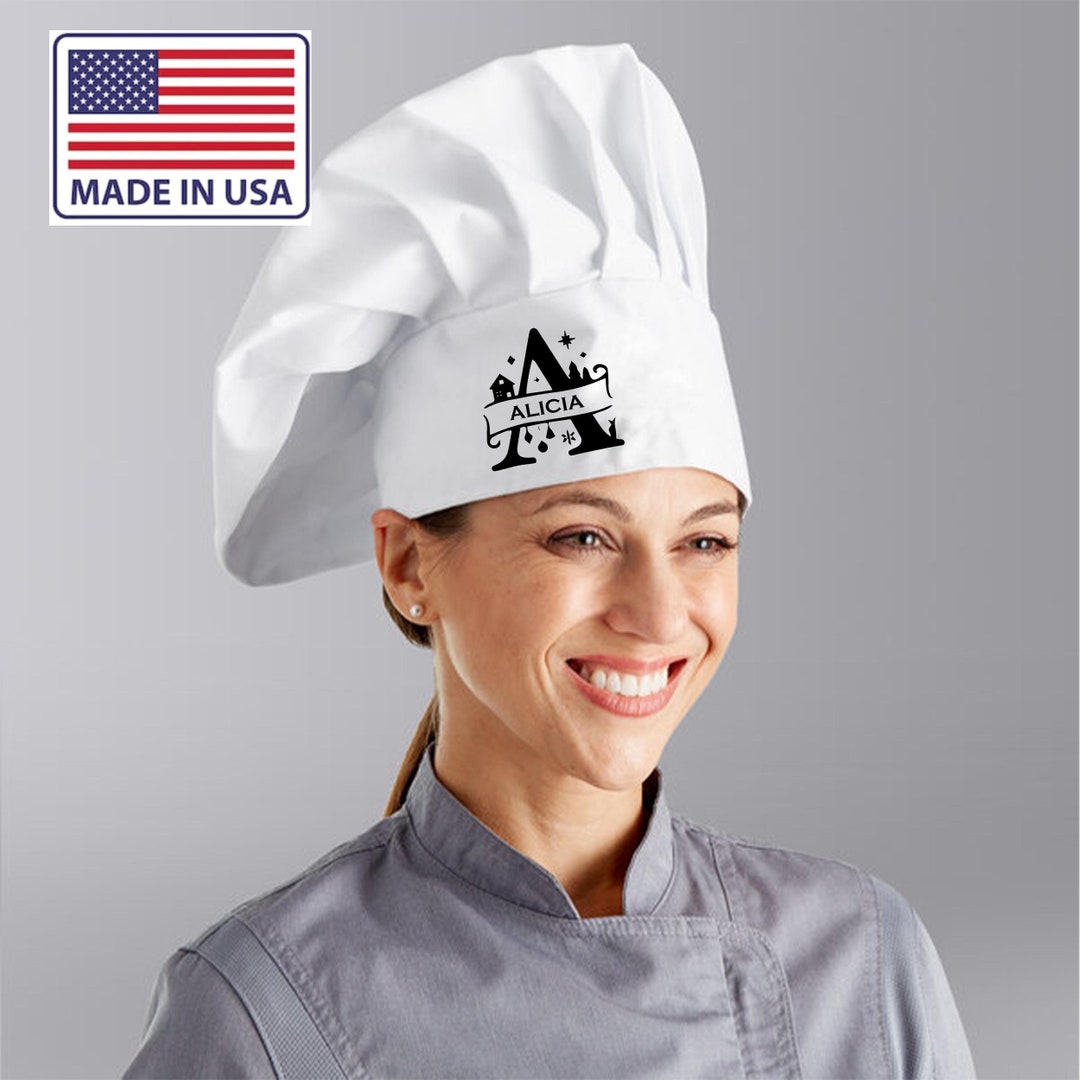 Personalized Chef Hat, Custom Printed Chef Hat, Chef Gift for Mom ...