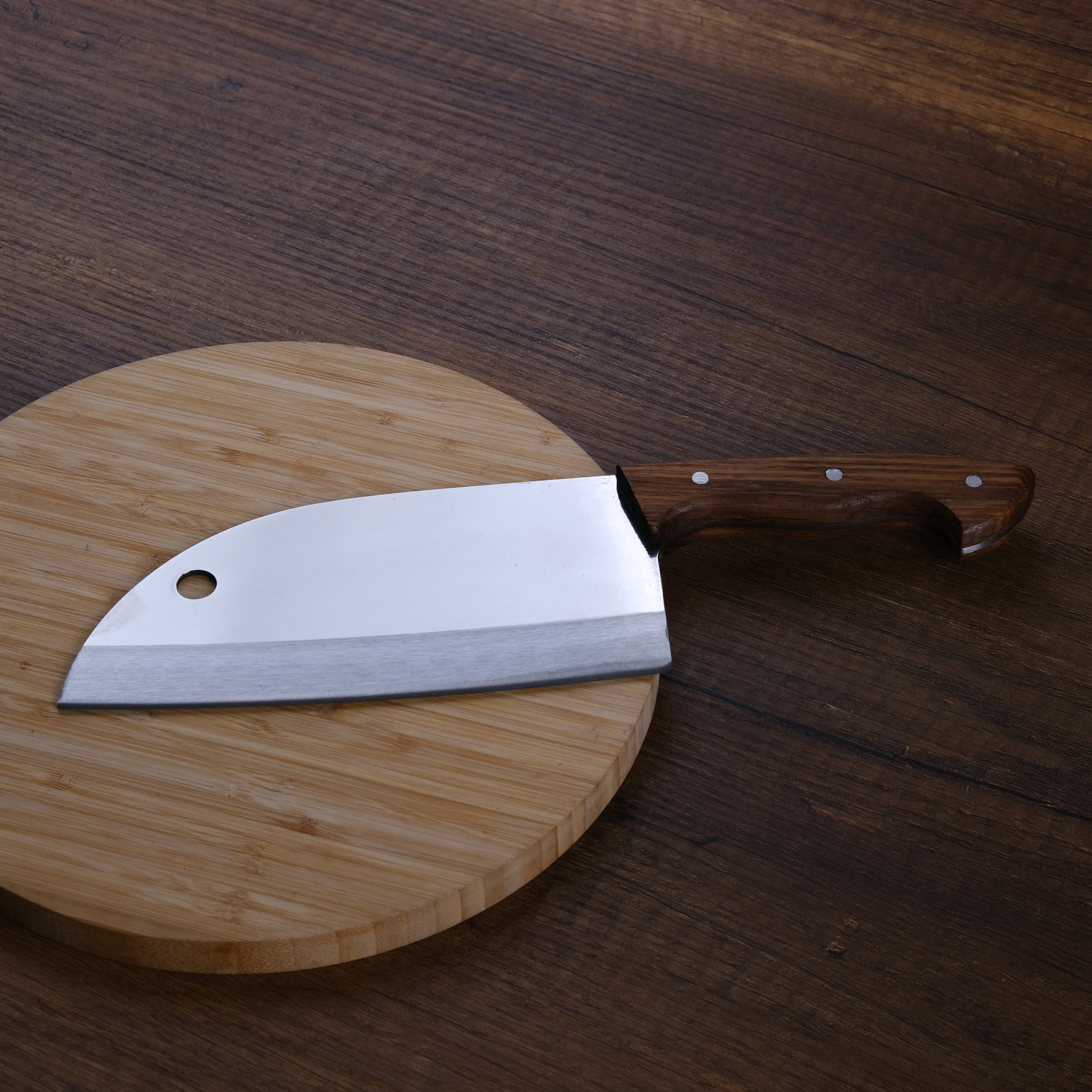 Personalized Daddy Knife With Sheath, Handmade Cleaver for Dad, Fathers ...