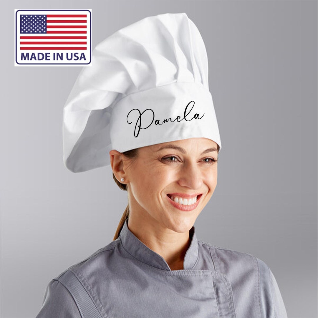 Personalized Chef Hat, Custom Printed Chef Hat, Gift for Friend ...