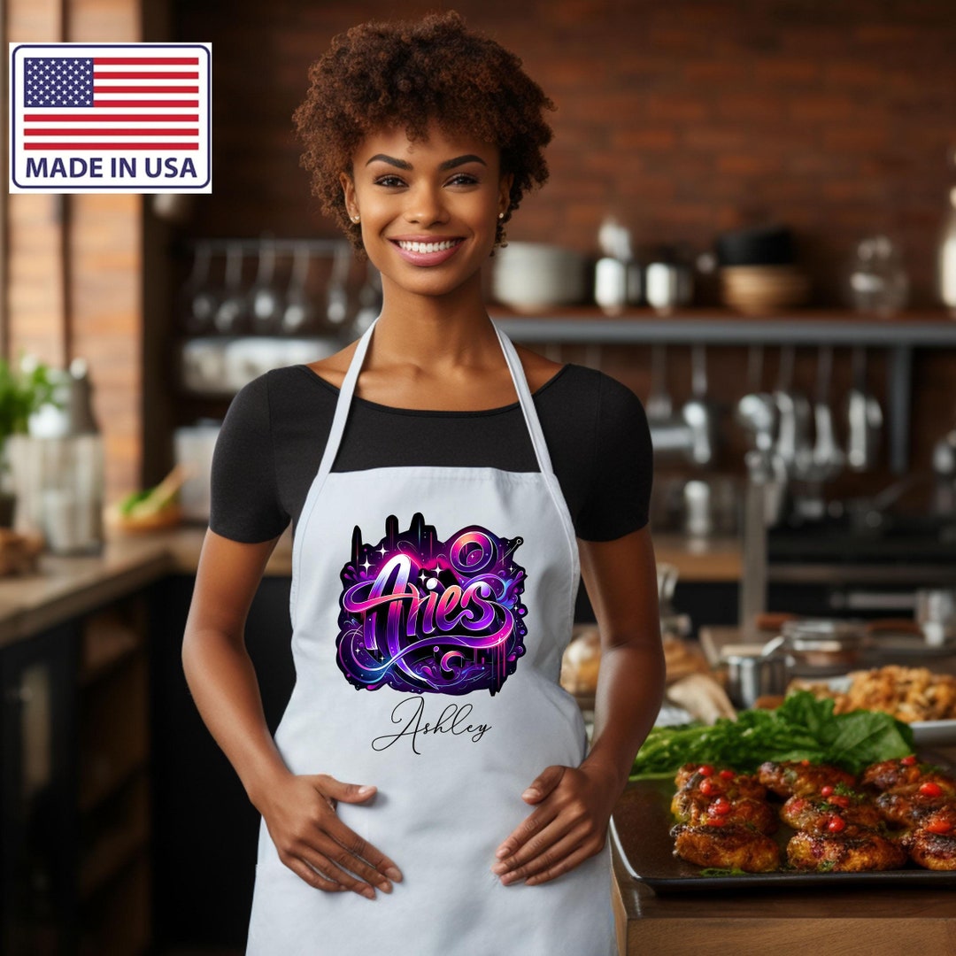 Aries Astrological Signs Cooking Apron, Grilling Apron Best Cooking ...